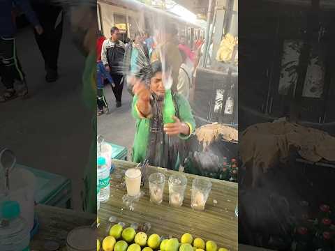 Indian Auntie's Amazing Rocket Soda Making Skills - India Street Food