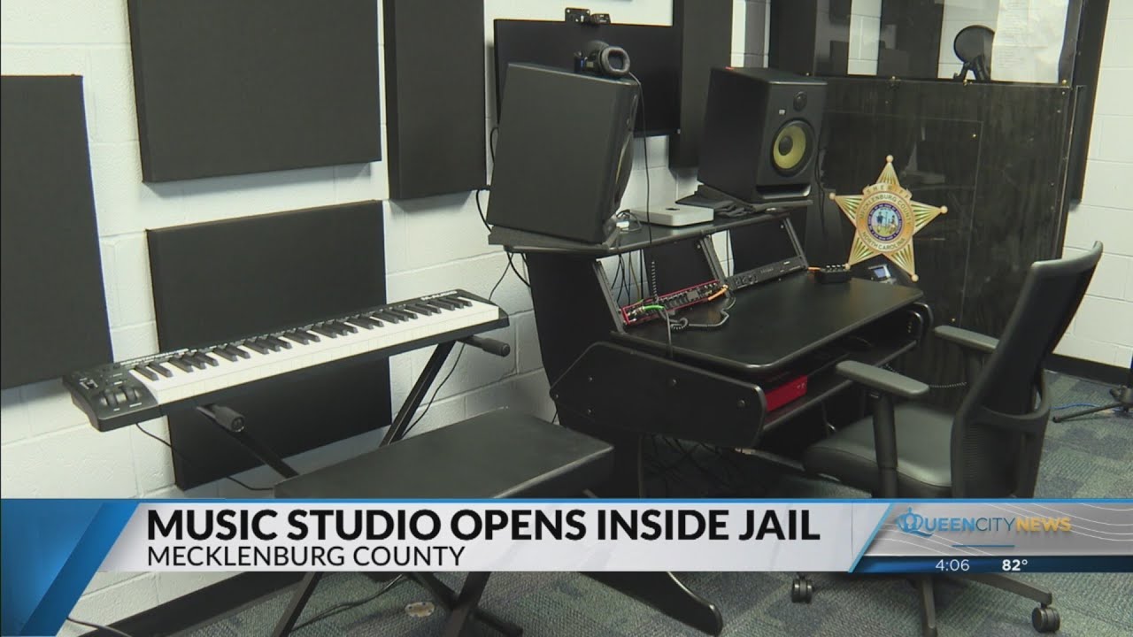 Music studio opens inside Mecklenburg County Jail