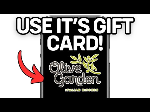 NEW! HOW TO USE OLIVE GARDEN GIFT CARD (WORKING) 2025!