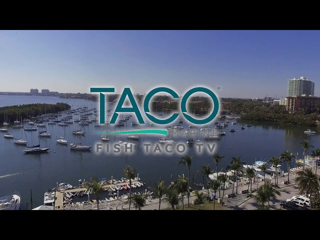 TACO MARINE Surface Mount 3-Rod Deluxe Poly Rod Holder