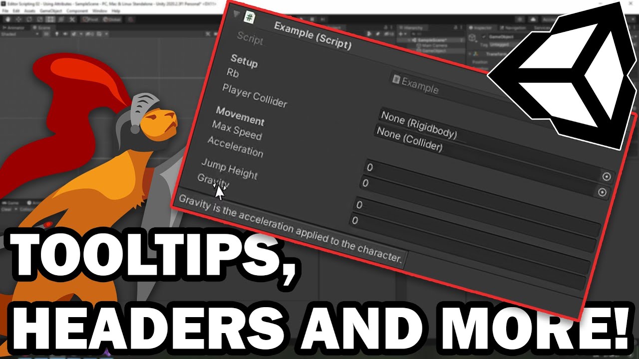 Using Attributes | Unity Editor Scripting