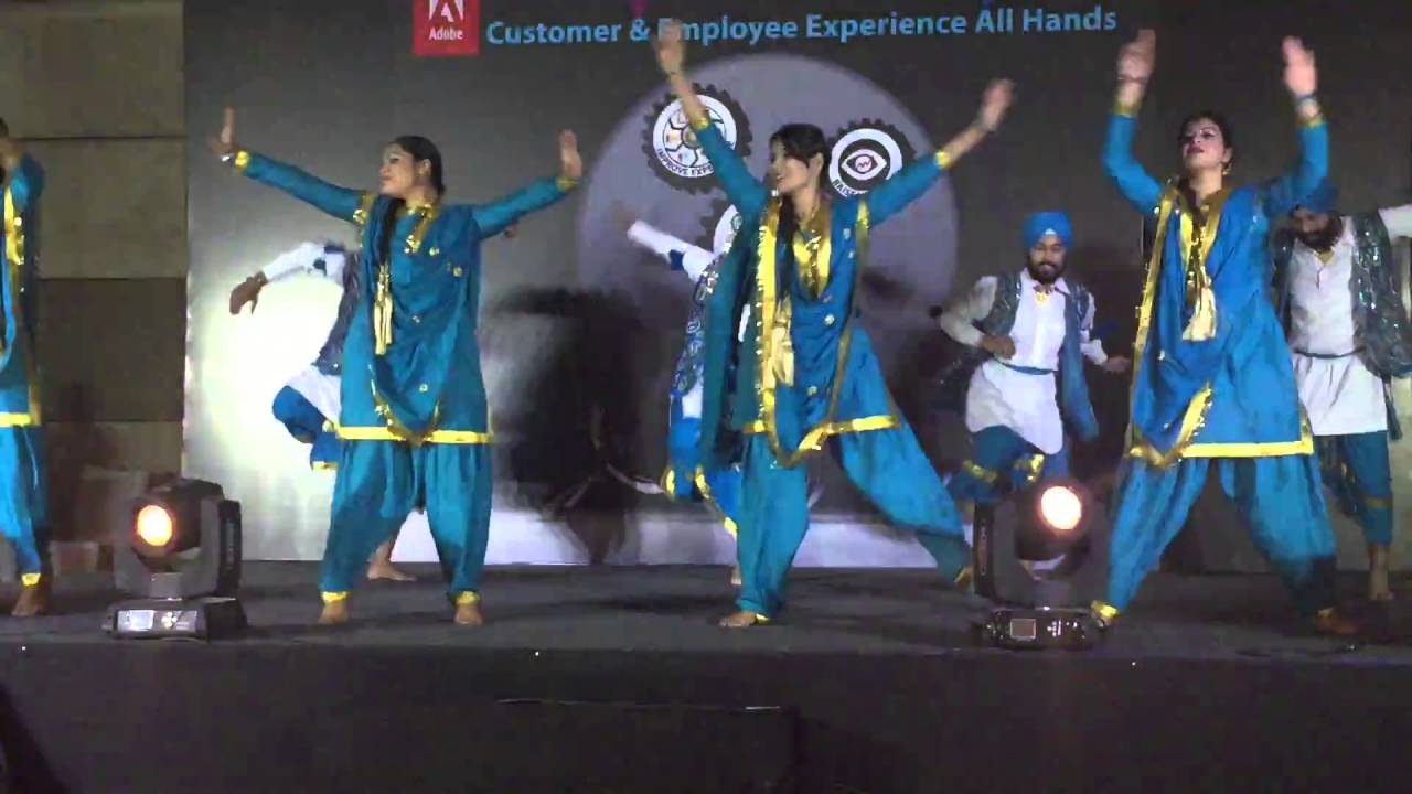 Adobe Noida 2016 Dance - Bhangra