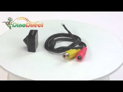 1/3" SHARP Color CCD 420 TVL 3.6mm Lens Pinhole Lens Security Camera CM-3225C from Dinodirect.com