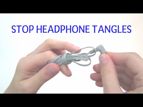 How to Wrap Your Headphone - Wrapping earphones / Cables