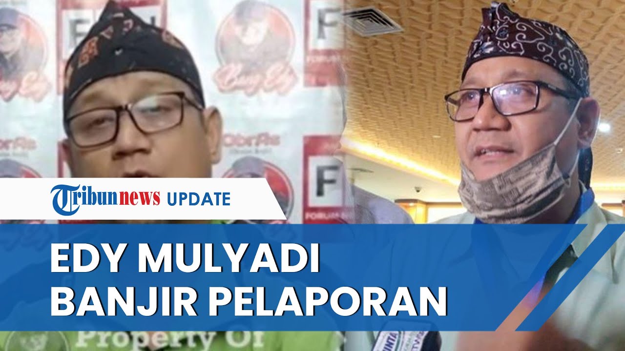 Edy Mulyadi Cetak Rekor Orang Paling Banyak Dilaporkan seusai Hina ...