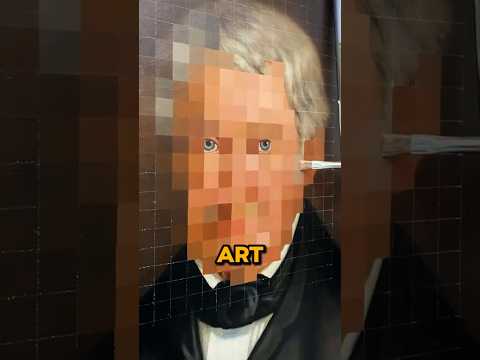 Pixel Art + Classic Art = WHAT?! (@andreschulzeart)