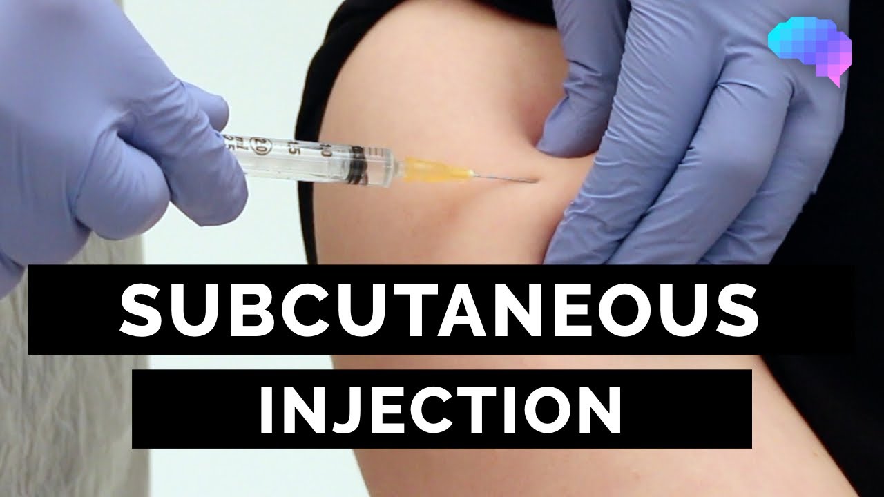 Subcutaneous Injection (SC injection) - OSCE Guide | UKMLA | CPSA | PLAB 2