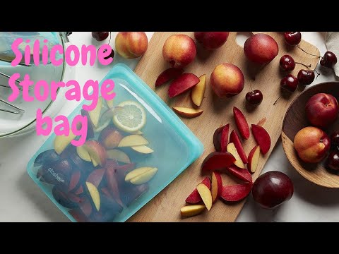 Stasher Silicone Food Grade Reusable Storage Bag | Available on Amazon | 2020 Review | Tech khuzaima