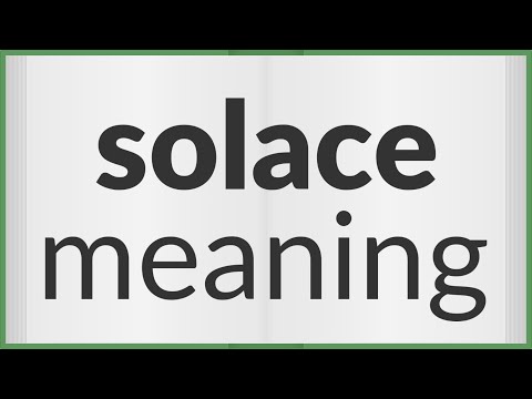 Solace | meaning of Solace
