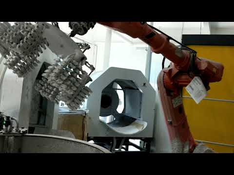 The video of shell master smart system-investment casting