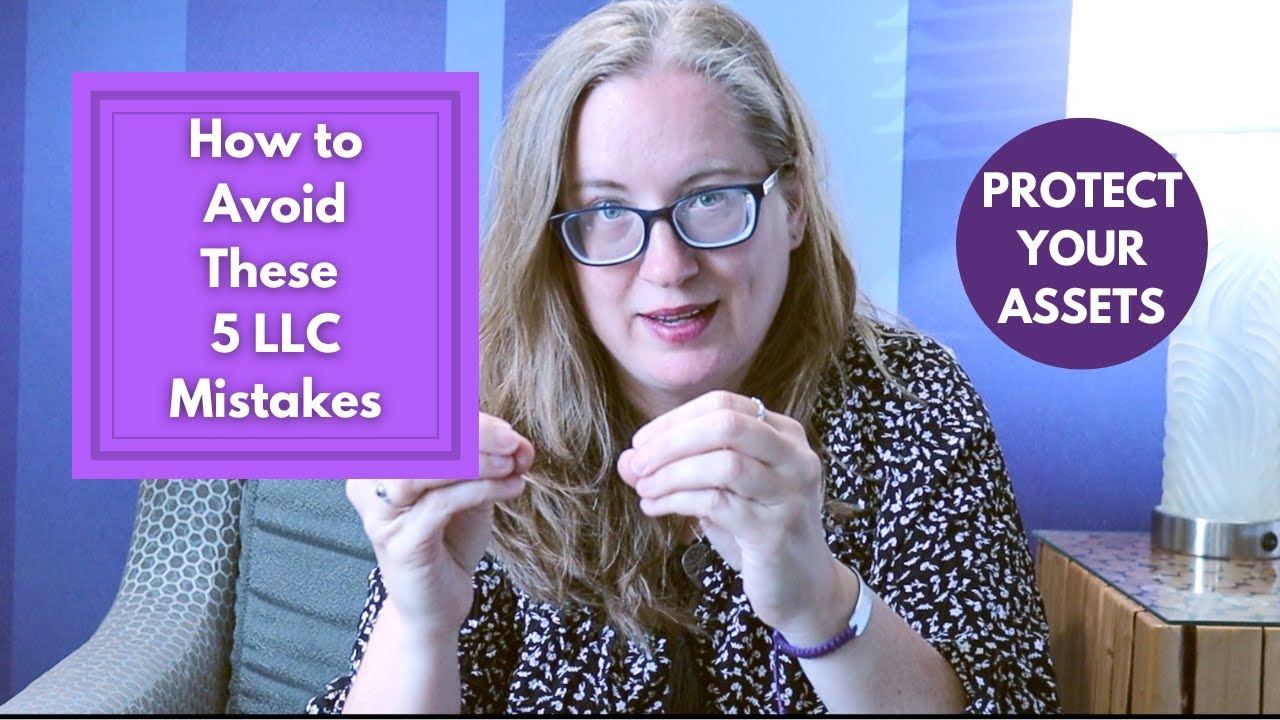 Top 5 LLC Mistakes || how to avoid the top Limited Liability Company business mistakes
