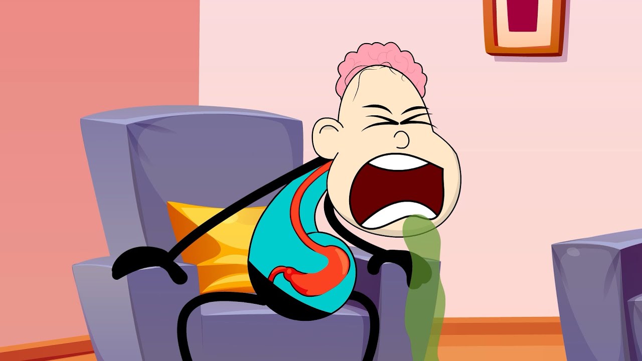 How do we Puke? + more videos | #aumsum #kids #cartoon #science