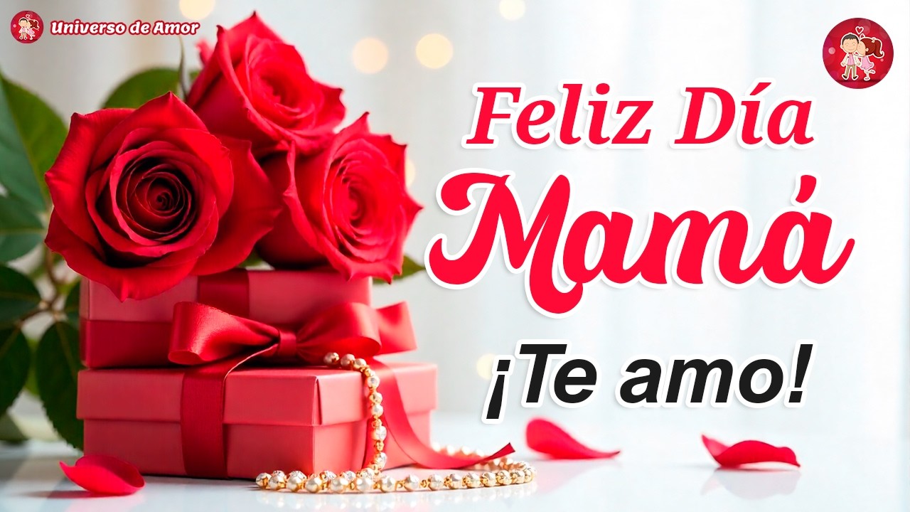 Feliz día, mamá ESTE MENSAJE ES PARA TI 🌷Bonito Regalo de Feliz Día de las Madres con bonitas frases