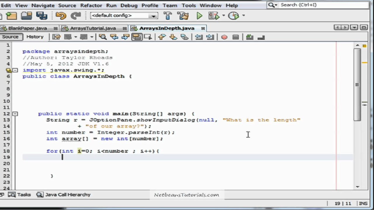 Dynamic Arrays Intro