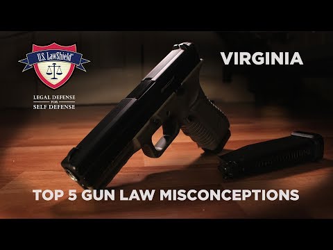 Top 5 Gun Law Misconceptions VIRGINIA