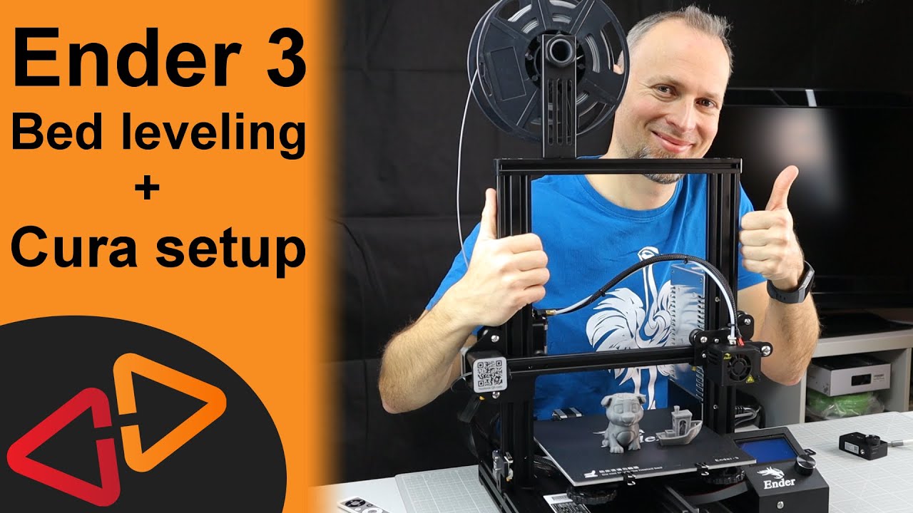 Ender 3 Bed leveling and Cura setup