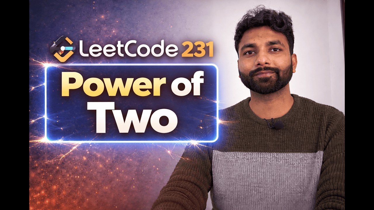 LeetCode 231 Power of Two Solution | DSA in Java | DSA with Ashok