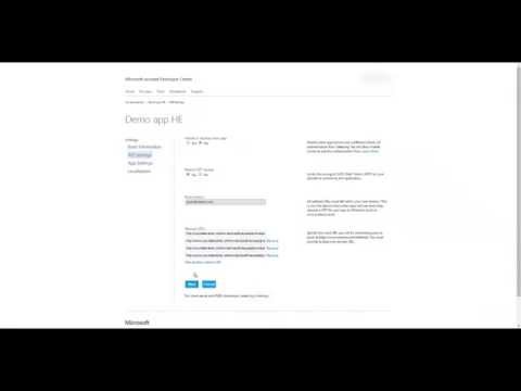 How to setup Hotmail / Live app for Friends Inviter plugin