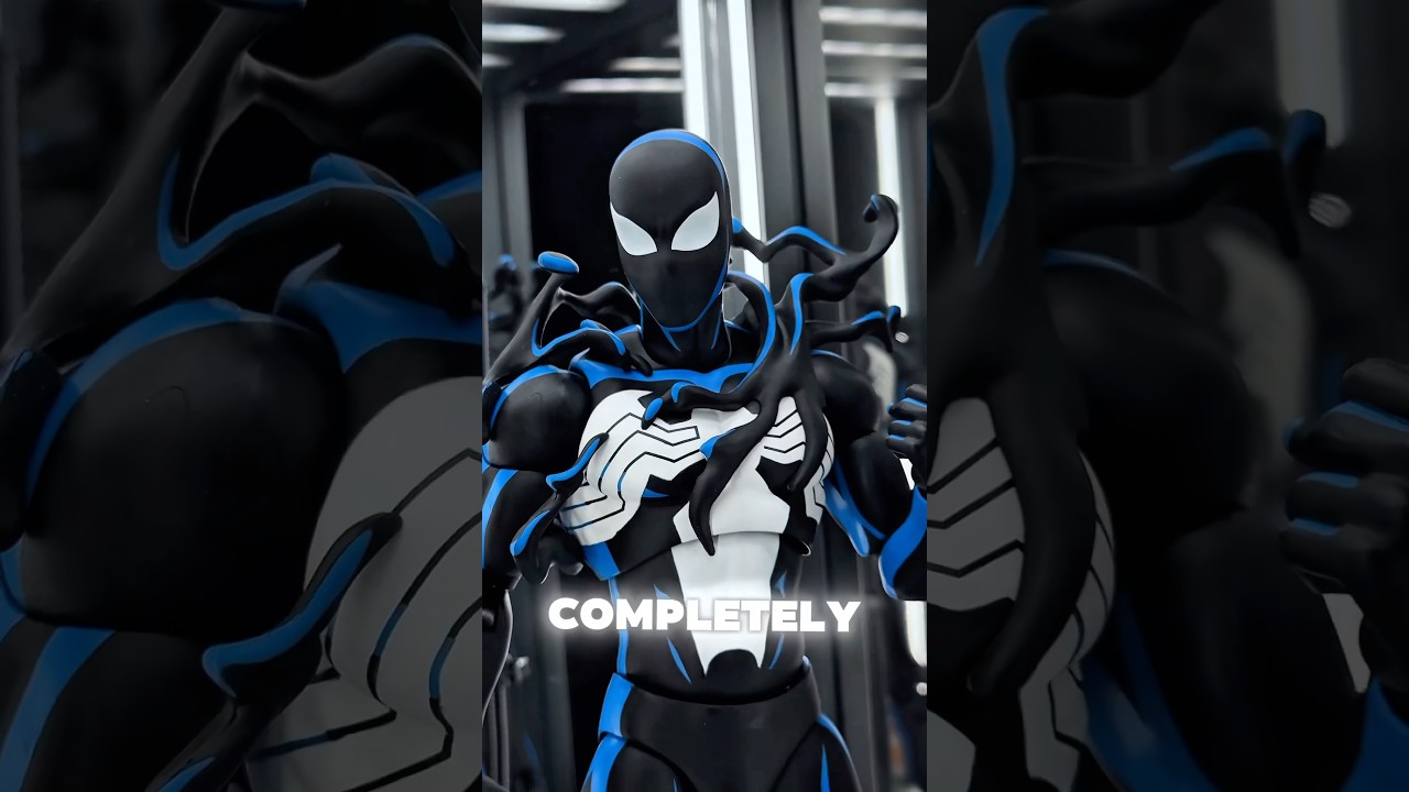 Mondo Spider-Man the animated series Symbiote Suit 1/6 Figure unboxing and review #spiderman