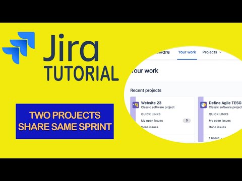 Two Projects Share Same Sprint - JIRA TUTORIAL 2022