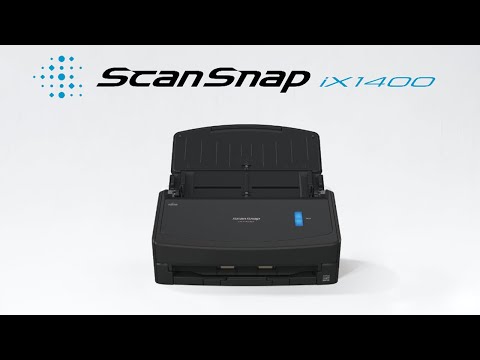 ScanSnap iX1400 – Simple, One-Touch Button Document Scanner