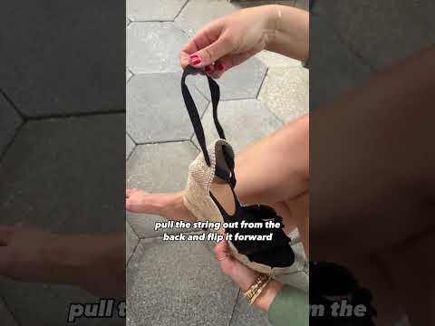 How To Properly Tie Your Espadrilles