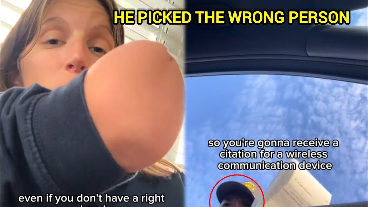 Officer Cited A One-Handed Woman For Holding Her Phone. The Camera Caught Everything