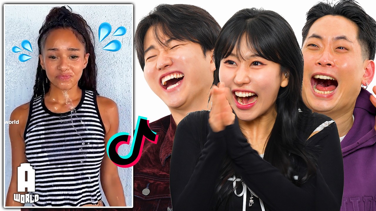 Koreans React to KATSEYE Craziest TikTok Core!