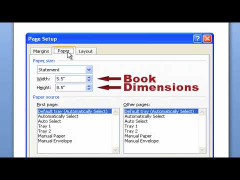 48 Hour Books - How To Set Proper Margins in Microsoft Word