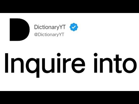 Inquire into Meaning in English
