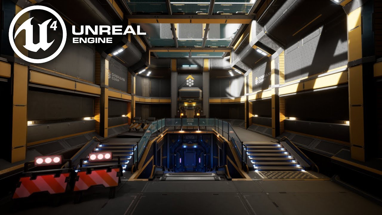 SciFi Space Station Interior Kit Trailer