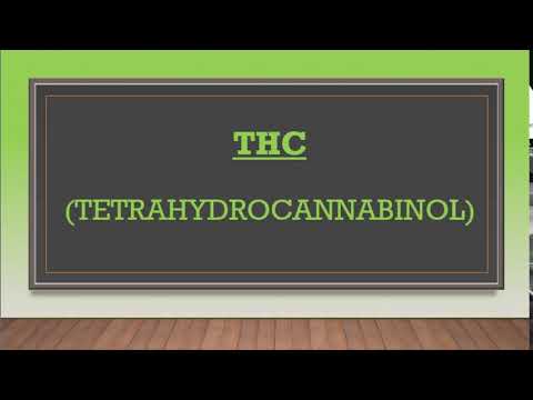 Cannabinoids: Pronouncing Tetrahydrocannabinol (THC)