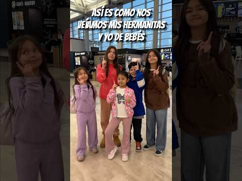 Mis hermanitas y yo cuando eramos bebés 😍😍😍comenta quien es el que menos ha cambiado 🤔 #babyrick