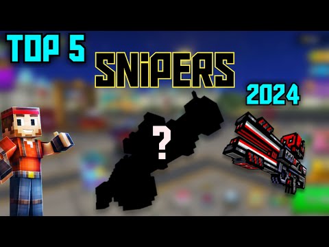 TOP 5 Snipers 2024! - Best Snipers in Pixel Gun 3D