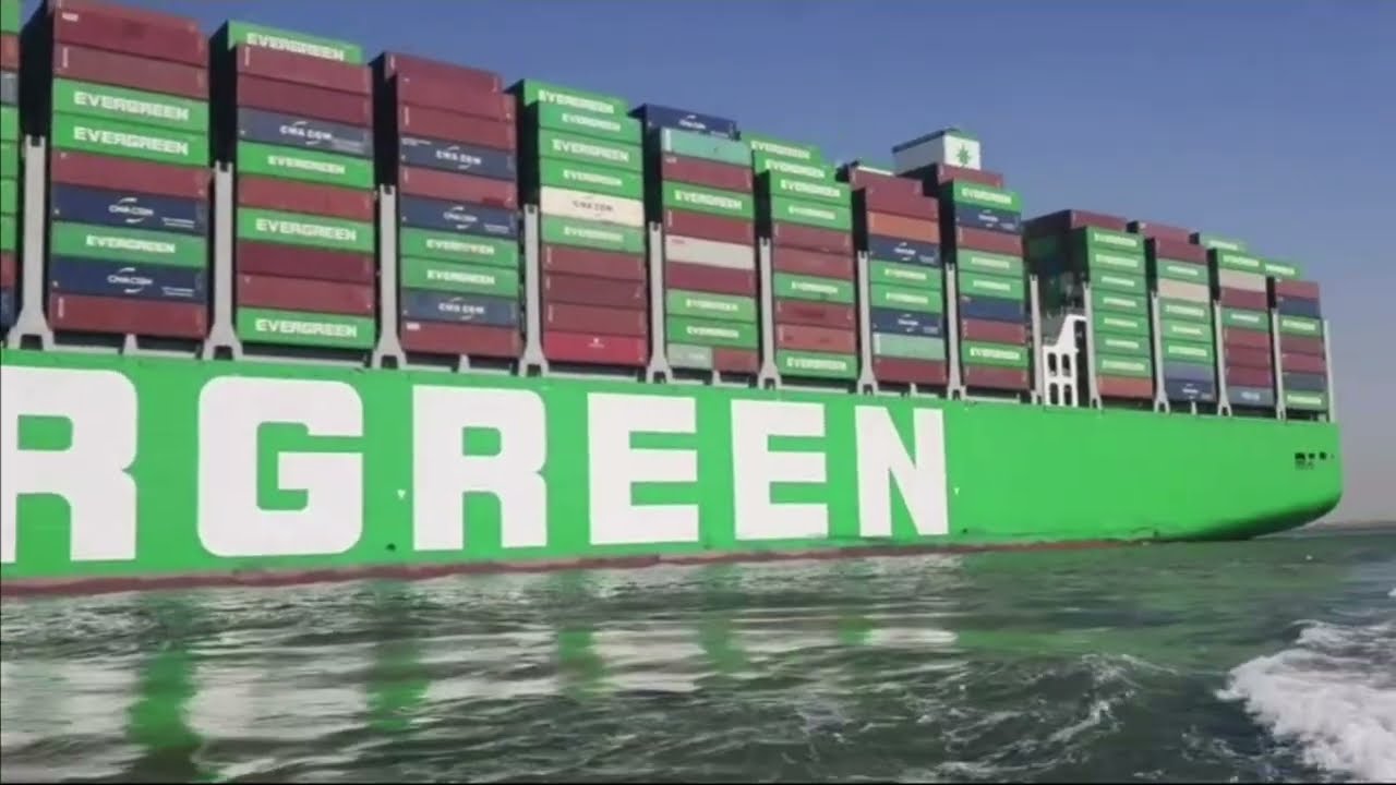 Ever Apex | Megamax container vessel transit Suez Cannal