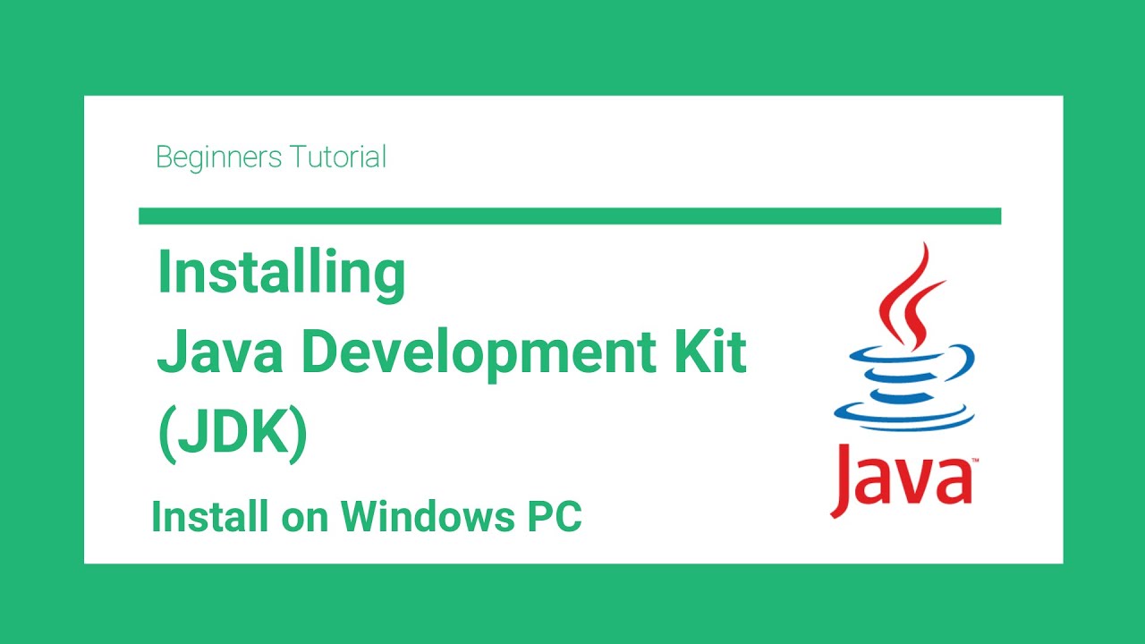 How to Install JDK on Windows | Java Development Kit (JDK)