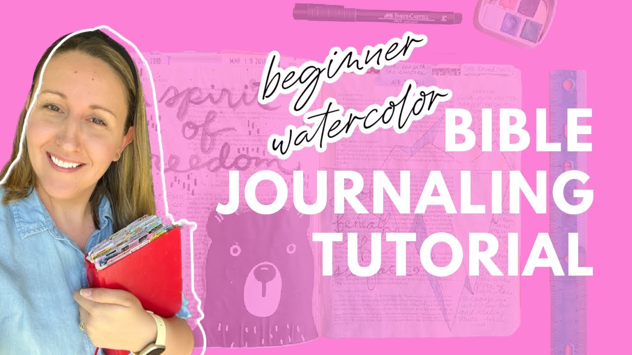 Bible Journaling Watercolor Tips for Beginners: 2 Minute Tutorial!