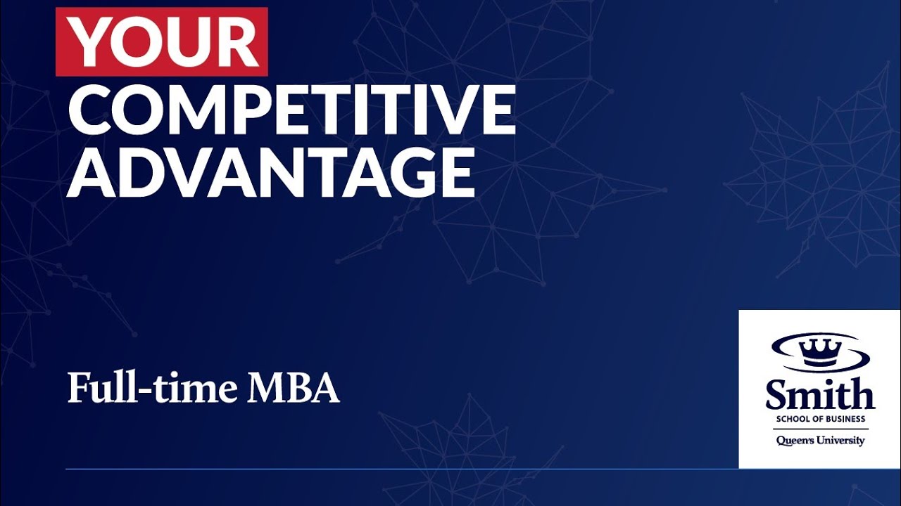 Full-Time MBA Program Overview | May 7, 2025