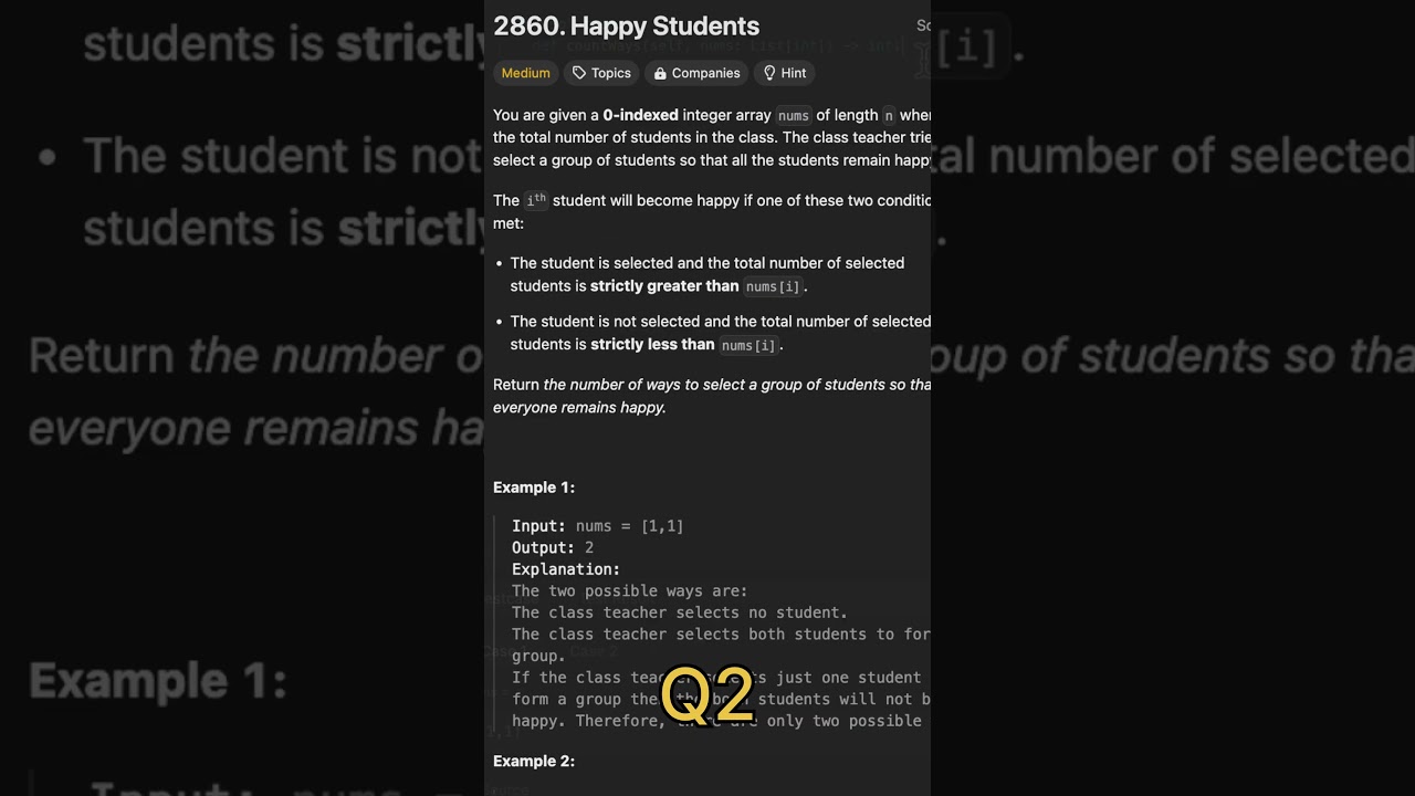 DAY 52/100: 100 Days Of Code & DSA Challenge 5️⃣2️⃣✅... #100dayschallenge #leetcode #dsa #coding