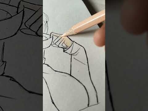 Drawing GOJO SATORU... in FEMALE VERSION (AGHHH🥵) #fypシ #gojo #art #female #animeart #jujutsukaisen