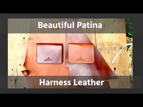 What is a Leather Patina? What is a patina on harness leather?