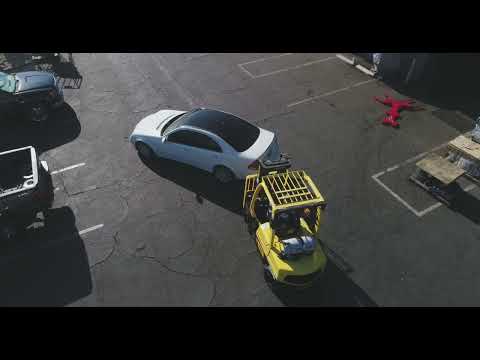 SUPERIOR WHEEL LIFT Forklift Attachment: Live Demonstration