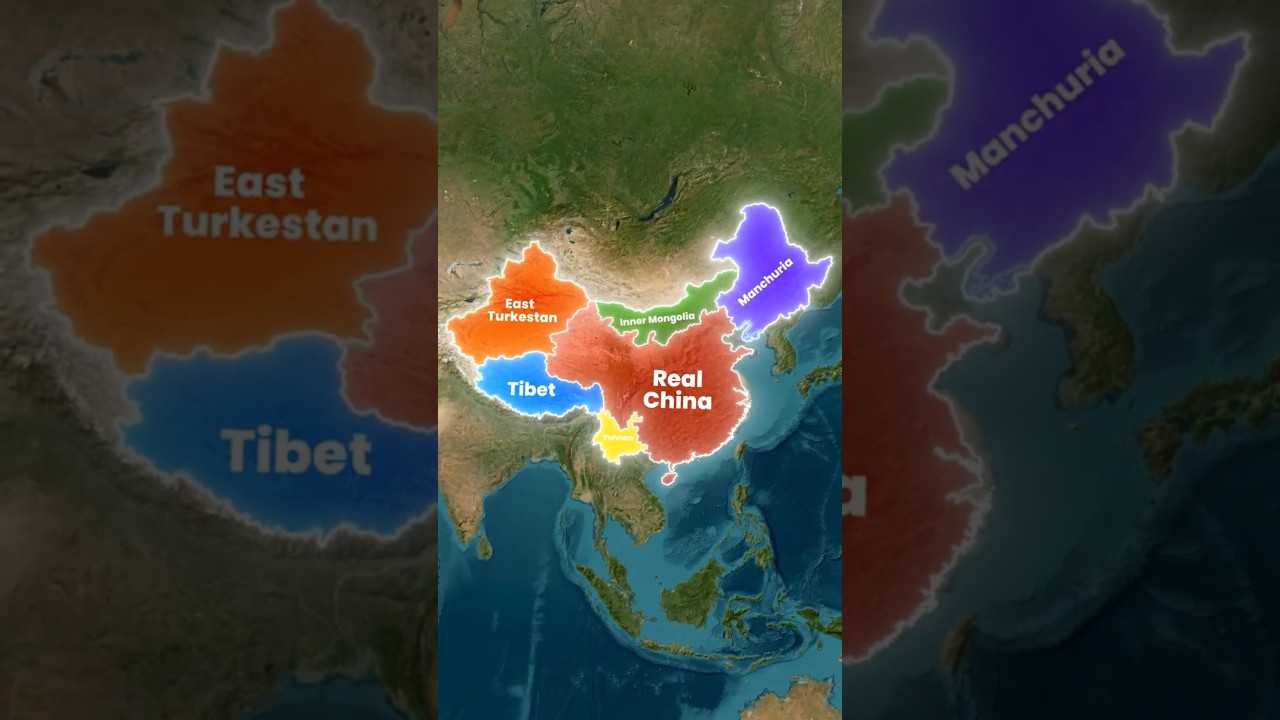 The REAL Map of China 🌏 | Borders They Don’t Want You to See