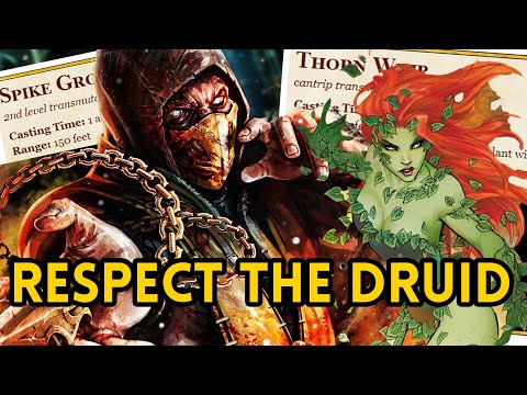 GET OVER HERE!! Low Level Druid Combo // Weird Things You Can Do In D&D #shorts