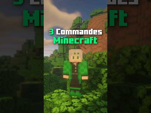 3 Commandes Minecraft ultra pratique ! #shorts
