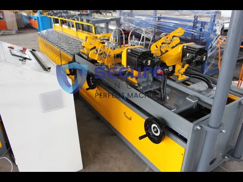Automatic Double Wire Chain Link Fencing Machine - Double Wire ...