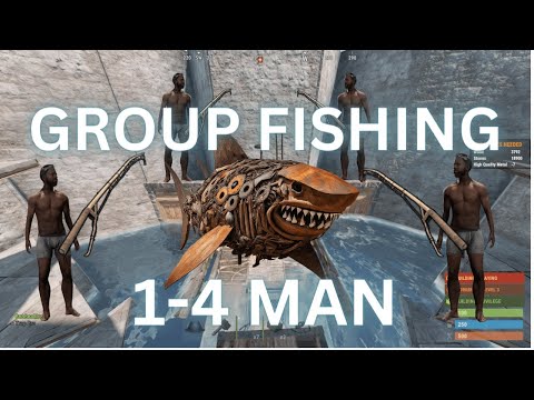Group Fishing 1-4 Man. Pay For Your Entire Wipe! - Rust 2024