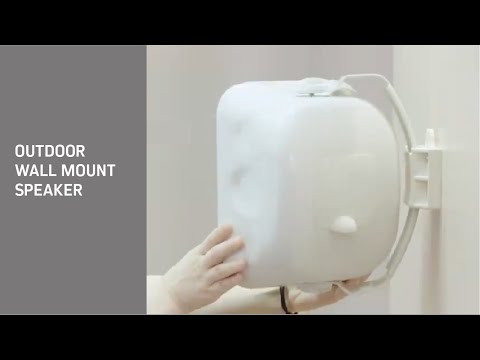 Indoor & Outdoor Wall Mount Speaker | Weatherproof - OWM-5  [LUMIAUDIO]