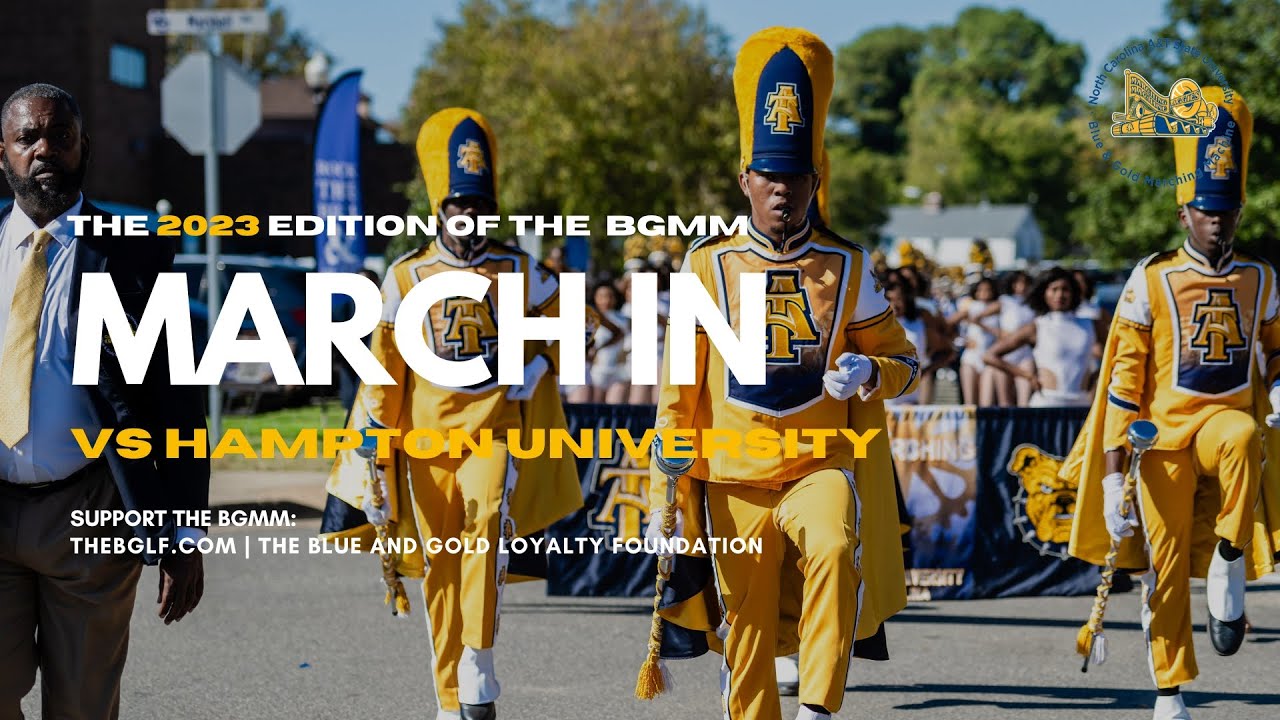 NCAT - Marching into Hampton University 2023