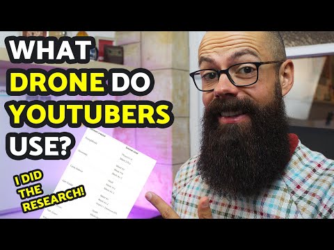 What drone do YouTubers use? I did the research!